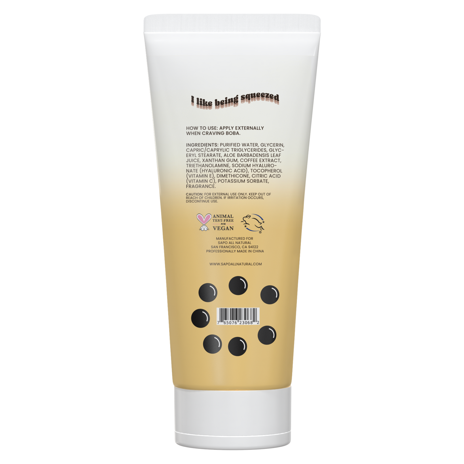 Boba Milk Tea Body Lotion with Aloe and Vitamin E – Sapo All Natural