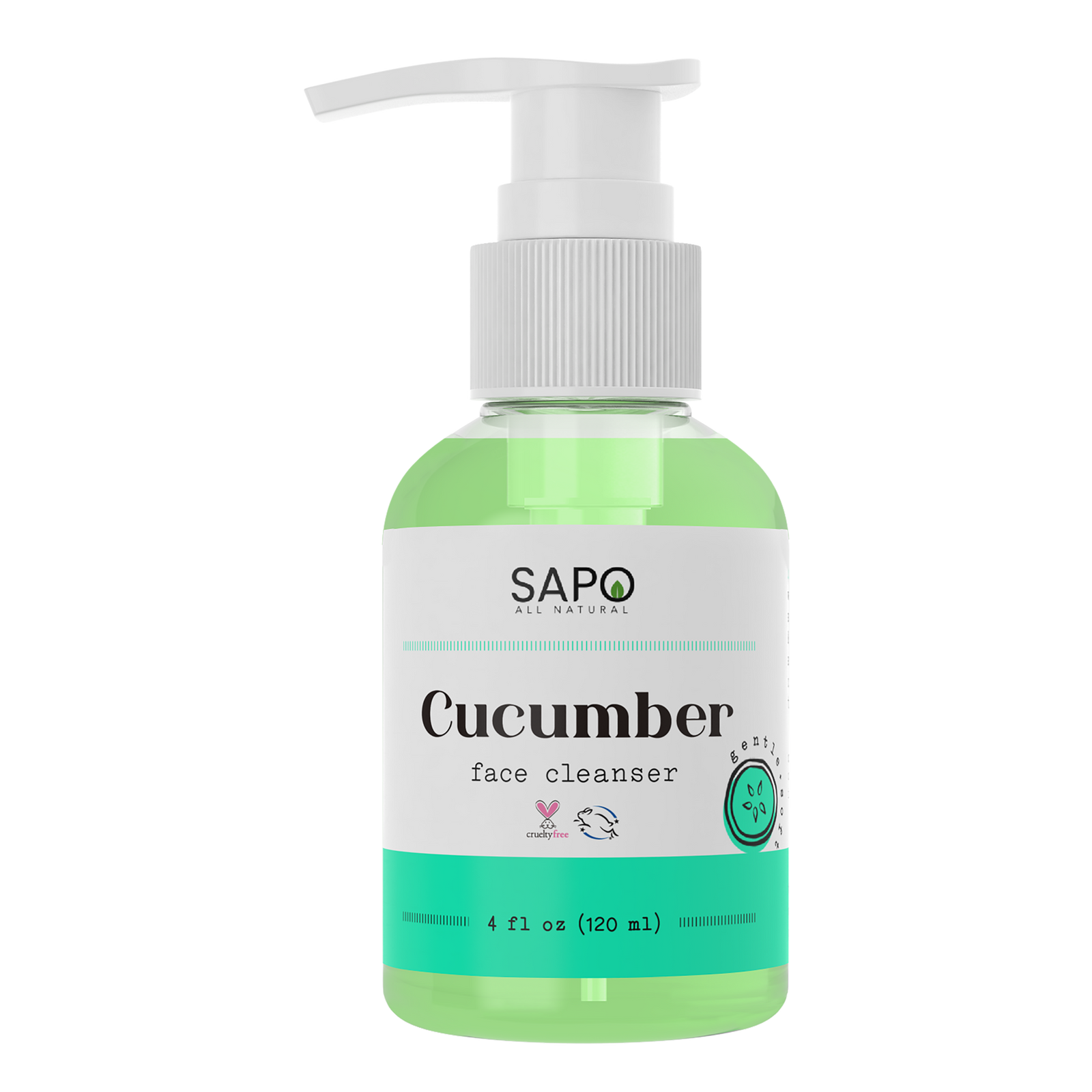 Cucumber and Aloe Face Wash for Sensitive Skin – Sapo All Natural